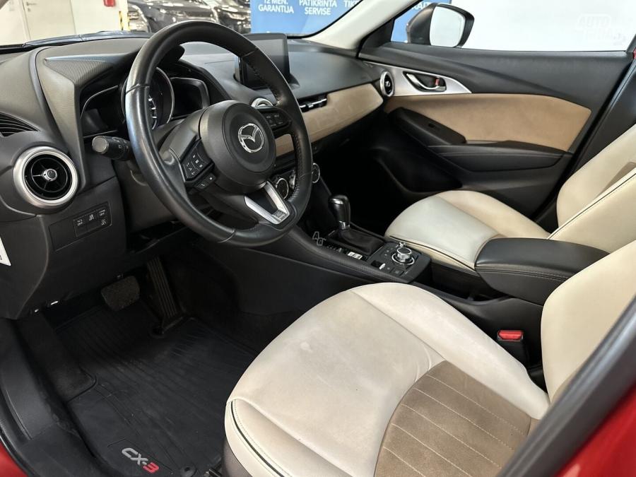Sarkans Mazda CX-3 2021 Viļņa, ar dzinēja tilpumu 2.00 L un nobraukumu 91 tūkst. km par 19500 €, foto 9 vietnē AUTOMOTO.COM.LV