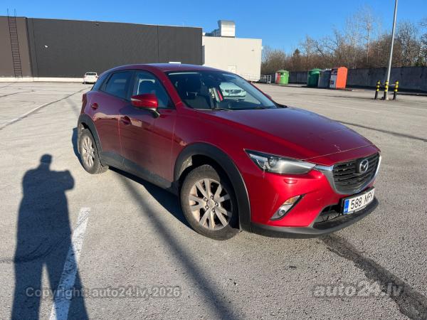 Red Mazda CX-3 2015 in Tallinn, with an engine capacity of 2.00 L and mileage of 110 thousand km for 13400 €, photo 1 on AUTOMOTO.COM.LV