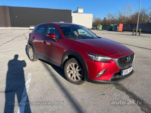 Red Mazda CX-3 2015 in Tallinn, with an engine capacity of 2.00 L and mileage of 110 thousand km for 13400 €, photo  on AUTOMOTO.COM.LV
