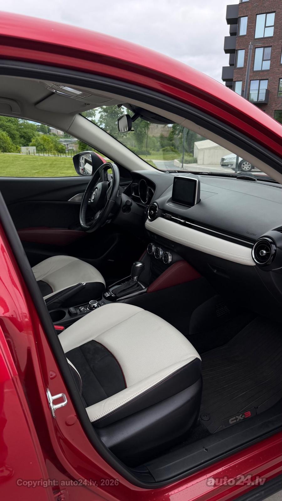 Sarkans Mazda CX-3 2015 Tallina, ar dzinēja tilpumu 2.00 L un nobraukumu 59 tūkst. km par 14500 €, foto 4 vietnē AUTOMOTO.COM.LV