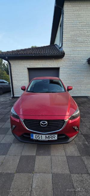 Sarkans Mazda CX-3 2018 Tallina, ar dzinēja tilpumu 2.00 L un nobraukumu 0 tūkst. km par 12000 €, foto 3 vietnē AUTOMOTO.COM.LV
