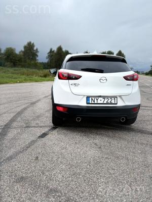 Balts Mazda CX-3 2015 Ventspils, ar dzinēja tilpumu 1.50 L un nobraukumu 198 tūkst. km par 9500 €, foto 3 vietnē AUTOMOTO.COM.LV