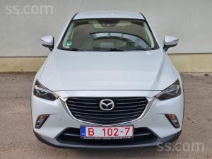Balts Mazda CX-3 2015 Ogre, ar dzinēja tilpumu 1.50 L un nobraukumu 173 tūkst. km par 8650 €, foto 3 vietnē AUTOMOTO.COM.LV