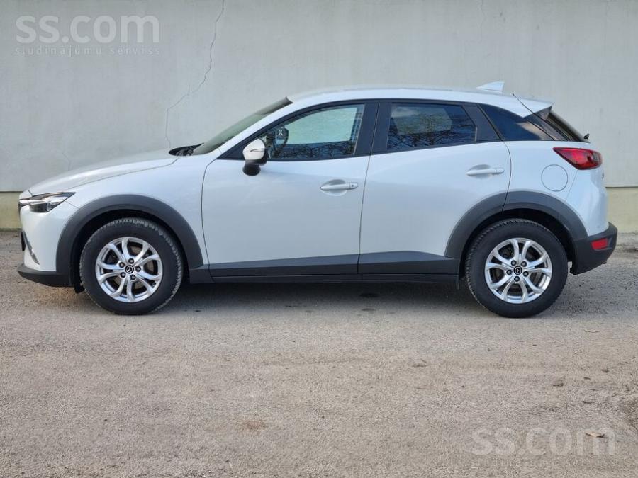 Balts Mazda CX-3 2015 Ogre, ar dzinēja tilpumu 1.50 L un nobraukumu 173 tūkst. km par 8650 €, foto 6 vietnē AUTOMOTO.COM.LV