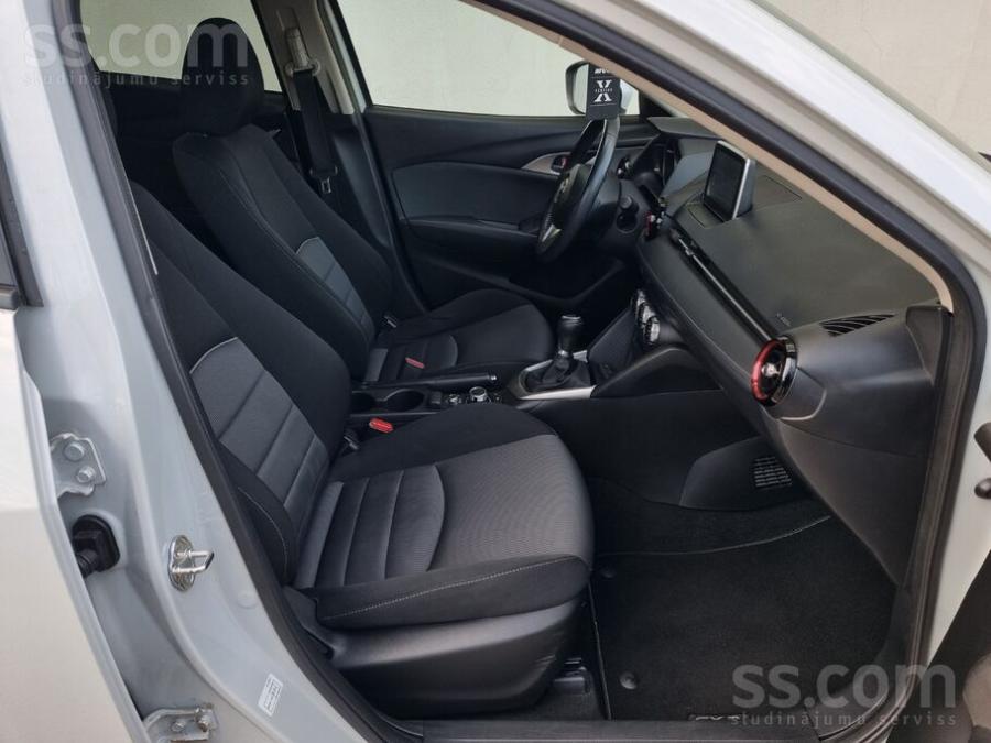 Balts Mazda CX-3 2015 Ogre, ar dzinēja tilpumu 1.50 L un nobraukumu 173 tūkst. km par 8650 €, foto 10 vietnē AUTOMOTO.COM.LV