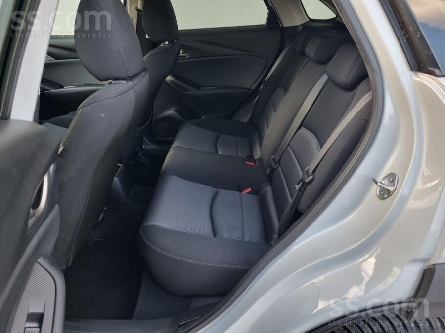 Balts Mazda CX-3 2015 Ogre, ar dzinēja tilpumu 1.50 L un nobraukumu 173 tūkst. km par 8650 €, foto 13 vietnē AUTOMOTO.COM.LV