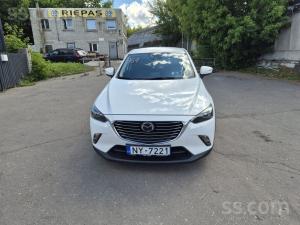 Balts Mazda CX-3 2015 Rīga, ar dzinēja tilpumu 1.50 L un nobraukumu 201 tūkst. km par 10490 €, foto 4 vietnē AUTOMOTO.COM.LV