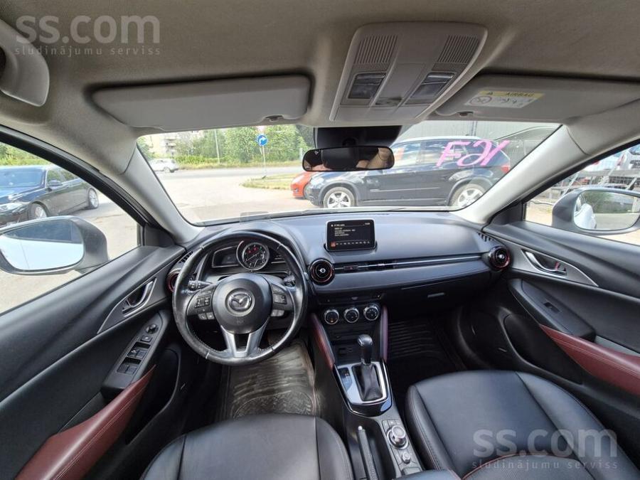 Balts Mazda CX-3 2015 Rīga, ar dzinēja tilpumu 1.50 L un nobraukumu 201 tūkst. km par 10490 €, foto 12 vietnē AUTOMOTO.COM.LV