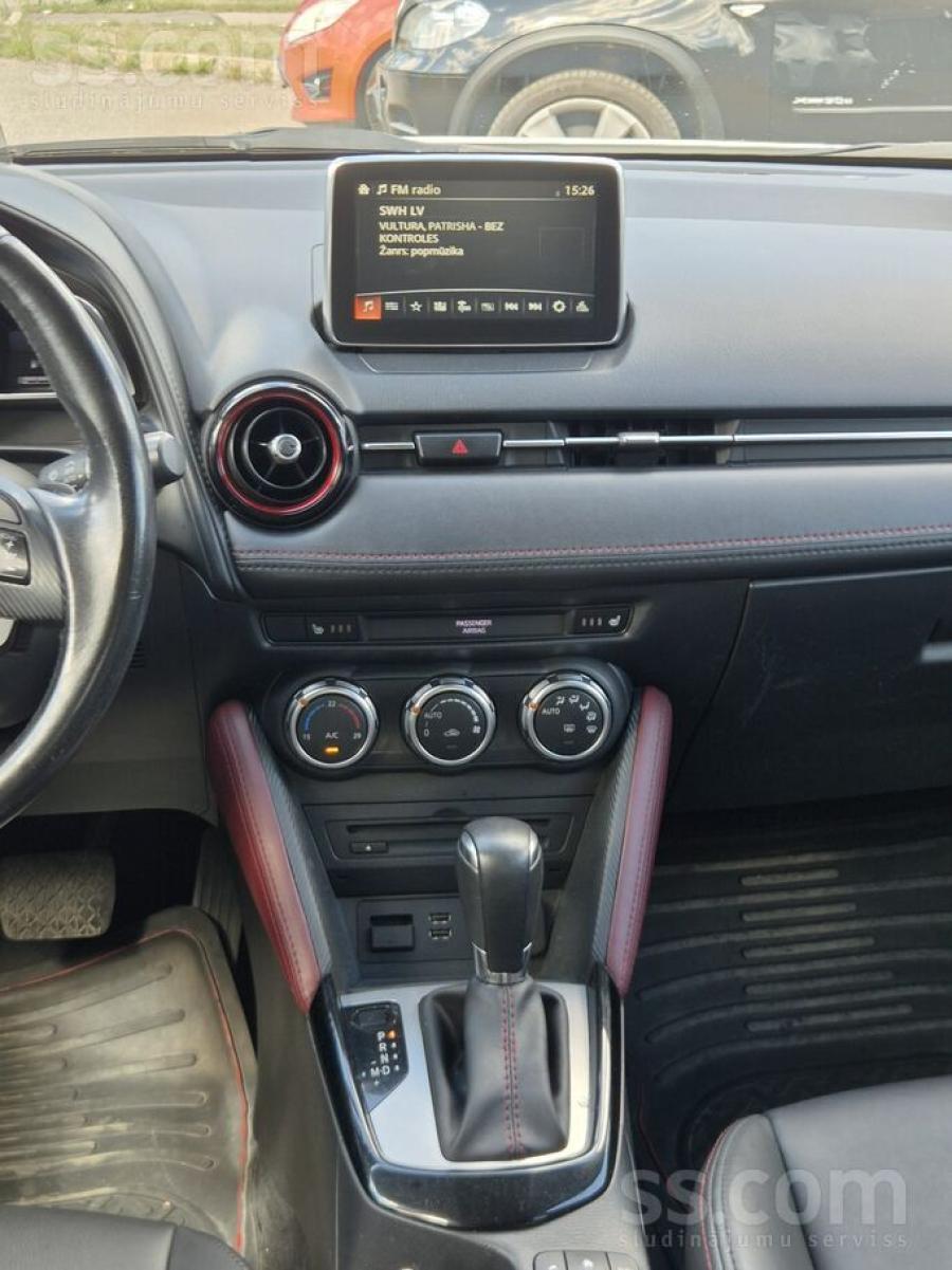 Balts Mazda CX-3 2015 Rīga, ar dzinēja tilpumu 1.50 L un nobraukumu 201 tūkst. km par 10490 €, foto 13 vietnē AUTOMOTO.COM.LV