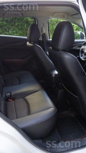 White Mazda CX-3 2015 in Riga, with an engine capacity of 1.50 L and mileage of 201 thousand km for 9590 €, photo 30 on AUTOMOTO.COM.LV