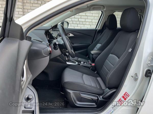 White Mazda CX-3 2016 in Tallinn, with an engine capacity of 2.00 L and mileage of 66 thousand km for 12995 €, photo 11 on AUTOMOTO.COM.LV