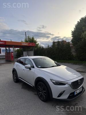 Balts Mazda CX-3 2016 Daugavpils, ar dzinēja tilpumu 1.50 L un nobraukumu 212 tūkst. km par 8800 €, foto 3 vietnē AUTOMOTO.COM.LV