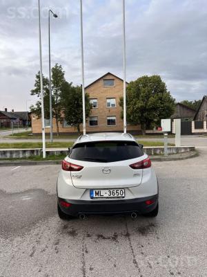 Balts Mazda CX-3 2016 Daugavpils, ar dzinēja tilpumu 1.50 L un nobraukumu 212 tūkst. km par 8800 €, foto 5 vietnē AUTOMOTO.COM.LV