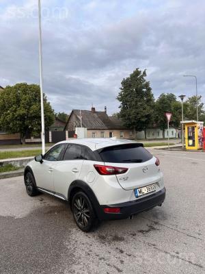Balts Mazda CX-3 2016 Daugavpils, ar dzinēja tilpumu 1.50 L un nobraukumu 212 tūkst. km par 8800 €, foto 6 vietnē AUTOMOTO.COM.LV