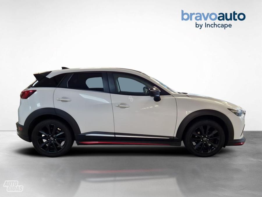 White Mazda CX-3 2016 in Vilnius, with an engine capacity of 2.00 L and mileage of 125 thousand km for 14000 €, photo 7 on AUTOMOTO.COM.LV