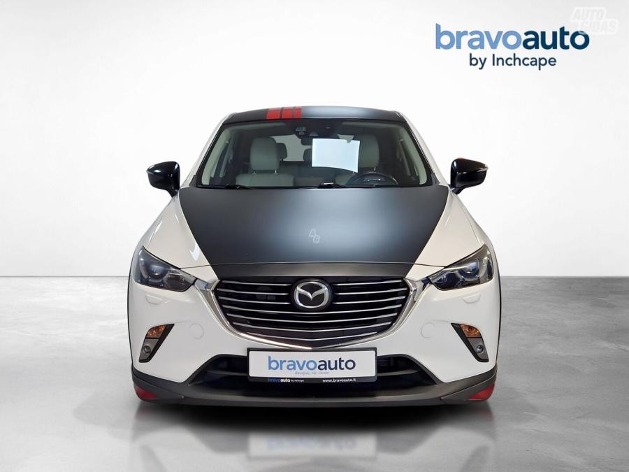 White Mazda CX-3 2016 in Vilnius, with an engine capacity of 2.00 L and mileage of 125 thousand km for 14000 €, photo 9 on AUTOMOTO.COM.LV