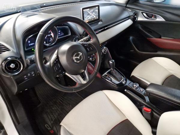 Mazda CX-3 2016 in Vilnius on AUTOMOTO.COM.LV White Mazda CX-3 2016 in Vilnius, with an engine capacity of 2.00 L and mileage of 125 thousand km for 14000 €, photo 10 on AUTOMOTO.COM.LV