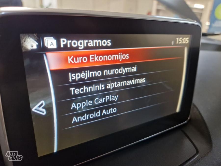 White Mazda CX-3 2016 in Vilnius, with an engine capacity of 2.00 L and mileage of 125 thousand km for 14000 €, photo 22 on AUTOMOTO.COM.LV