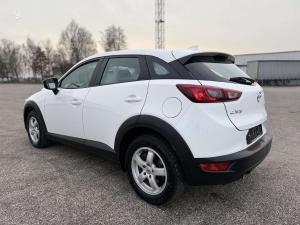 White Mazda CX-3 2017 in Marijampole, with an engine capacity of 2.00 L and mileage of 163 thousand km for 7650 €, photo 4 on AUTOMOTO.COM.LV