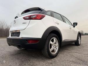 White Mazda CX-3 2017 in Marijampole, with an engine capacity of 2.00 L and mileage of 163 thousand km for 7650 €, photo 11 on AUTOMOTO.COM.LV