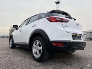 White Mazda CX-3 2017 in Marijampole, with an engine capacity of 2.00 L and mileage of 163 thousand km for 7650 €, photo 12 on AUTOMOTO.COM.LV