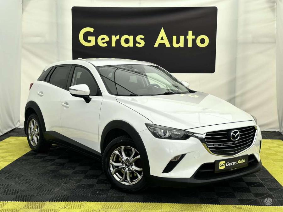 Balts Mazda CX-3 2017 Viļņa, ar dzinēja tilpumu 2.00 L un nobraukumu 173 tūkst. km par 10750 €, foto 3 vietnē AUTOMOTO.COM.LV