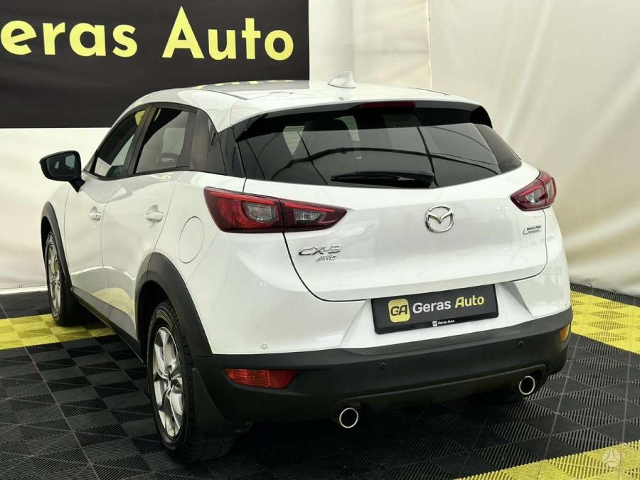 Balts Mazda CX-3 2017 Viļņa, ar dzinēja tilpumu 2.00 L un nobraukumu 173 tūkst. km par 10750 €, foto 6 vietnē AUTOMOTO.COM.LV