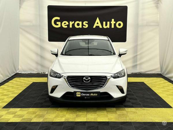 White Mazda CX-3 2017 in Vilnius, with an engine capacity of 2.00 L and mileage of 173 thousand km for 10750 €, photo 7 on AUTOMOTO.COM.LV
