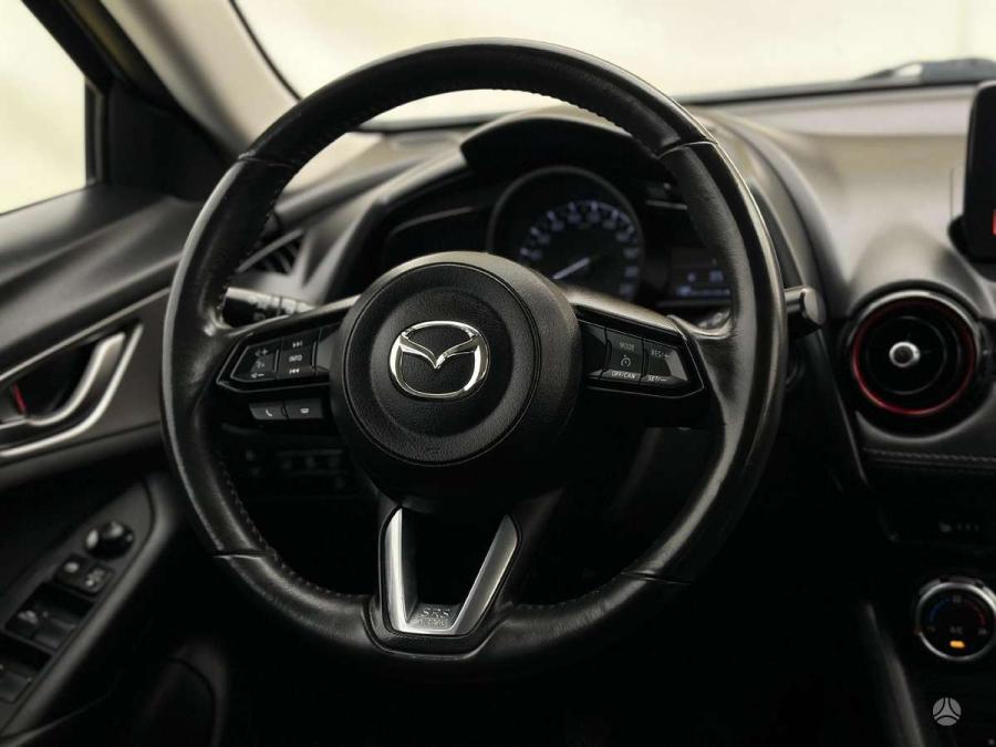 Balts Mazda CX-3 2017 Viļņa, ar dzinēja tilpumu 2.00 L un nobraukumu 173 tūkst. km par 10750 €, foto 16 vietnē AUTOMOTO.COM.LV
