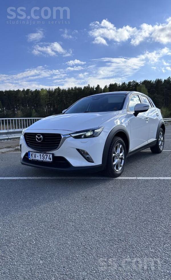 Balts Mazda CX-3 2017 Rīga, ar dzinēja tilpumu 2.00 L un nobraukumu 172 tūkst. km par 9500 €, foto 4 vietnē AUTOMOTO.COM.LV
