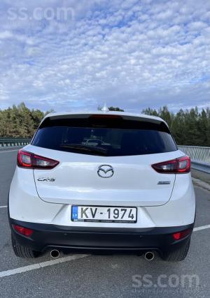 Белый Мазда СХ-3 2017 в Рига, объемом двигателя 2.00 л и пробегом 172 тыс. км за 9500 €, фото 6 на AUTOMOTO.COM.LV