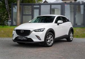 White Mazda CX-3 2017 in Vilnius, with an engine capacity of 2.00 L and mileage of 116 thousand km for 12900 €, photo 7 on AUTOMOTO.COM.LV
