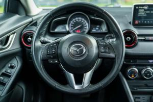 White Mazda CX-3 2017 in Vilnius, with an engine capacity of 2.00 L and mileage of 116 thousand km for 12900 €, photo 24 on AUTOMOTO.COM.LV