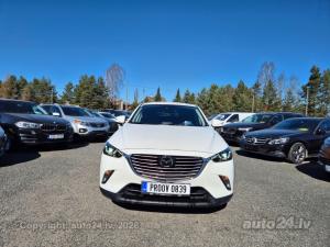 White Mazda CX-3 2018 in Tartu, with an engine capacity of 2.00 L and mileage of 169 thousand km for 14790 €, photo 7 on AUTOMOTO.COM.LV