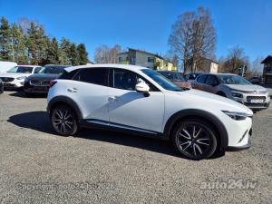 White Mazda CX-3 2018 in Tartu, with an engine capacity of 2.00 L and mileage of 169 thousand km for 14790 €, photo 12 on AUTOMOTO.COM.LV