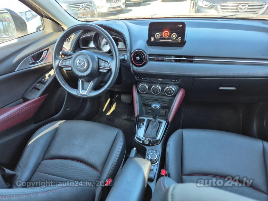 White Mazda CX-3 2018 in Tartu, with an engine capacity of 2.00 L and mileage of 169 thousand km for 14790 €, photo 17 on AUTOMOTO.COM.LV