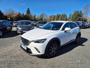 White Mazda CX-3 2018 in Tartu, with an engine capacity of 2.00 L and mileage of 169 thousand km for 14790 €, photo 21 on AUTOMOTO.COM.LV