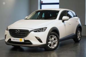 White Mazda CX-3 2018 in Vilnius, with an engine capacity of 2.00 L and mileage of 90 thousand km for 14900 €, photo  on AUTOMOTO.COM.LV
