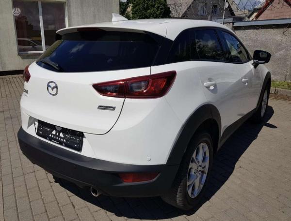 Balts Mazda CX-3 2018 Šauļi, ar dzinēja tilpumu 1.76 L un nobraukumu 190 tūkst. km par 8200 €, foto 4 vietnē AUTOMOTO.COM.LV