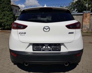 White Mazda CX-3 2018 in Siauliai, with an engine capacity of 1.76 L and mileage of 190 thousand km for 8200 €, photo 7 on AUTOMOTO.COM.LV