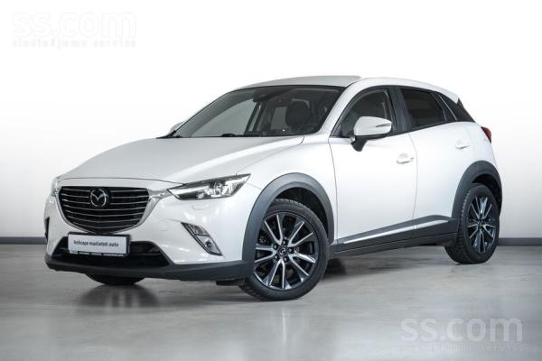 Balts Mazda CX-3 2018 Rīga, ar dzinēja tilpumu 2.00 L un nobraukumu 87 tūkst. km par 13490 €, foto 1 vietnē AUTOMOTO.COM.LV
