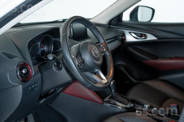 Balts Mazda CX-3 2018 Rīga, ar dzinēja tilpumu 2.00 L un nobraukumu 87 tūkst. km par 13490 €, foto 7 vietnē AUTOMOTO.COM.LV