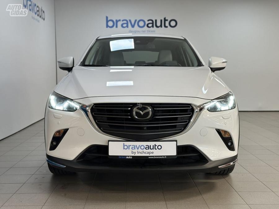 Balts Mazda CX-3 2021 Viļņa, ar dzinēja tilpumu 2.00 L un nobraukumu 64 tūkst. km par 20500 €, foto 3 vietnē AUTOMOTO.COM.LV