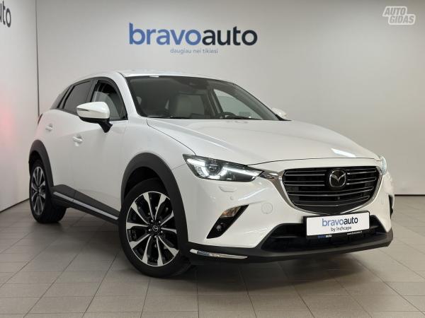 Balts Mazda CX-3 2021 Viļņa, ar dzinēja tilpumu 2.00 L un nobraukumu 64 tūkst. km par 20500 €, foto 3 vietnē AUTOMOTO.COM.LV