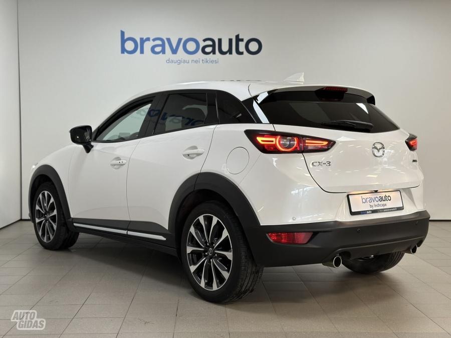 Balts Mazda CX-3 2021 Viļņa, ar dzinēja tilpumu 2.00 L un nobraukumu 64 tūkst. km par 20500 €, foto 5 vietnē AUTOMOTO.COM.LV