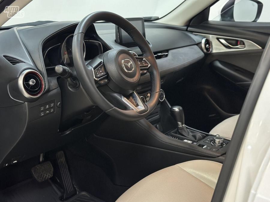 Balts Mazda CX-3 2021 Viļņa, ar dzinēja tilpumu 2.00 L un nobraukumu 64 tūkst. km par 20500 €, foto 8 vietnē AUTOMOTO.COM.LV