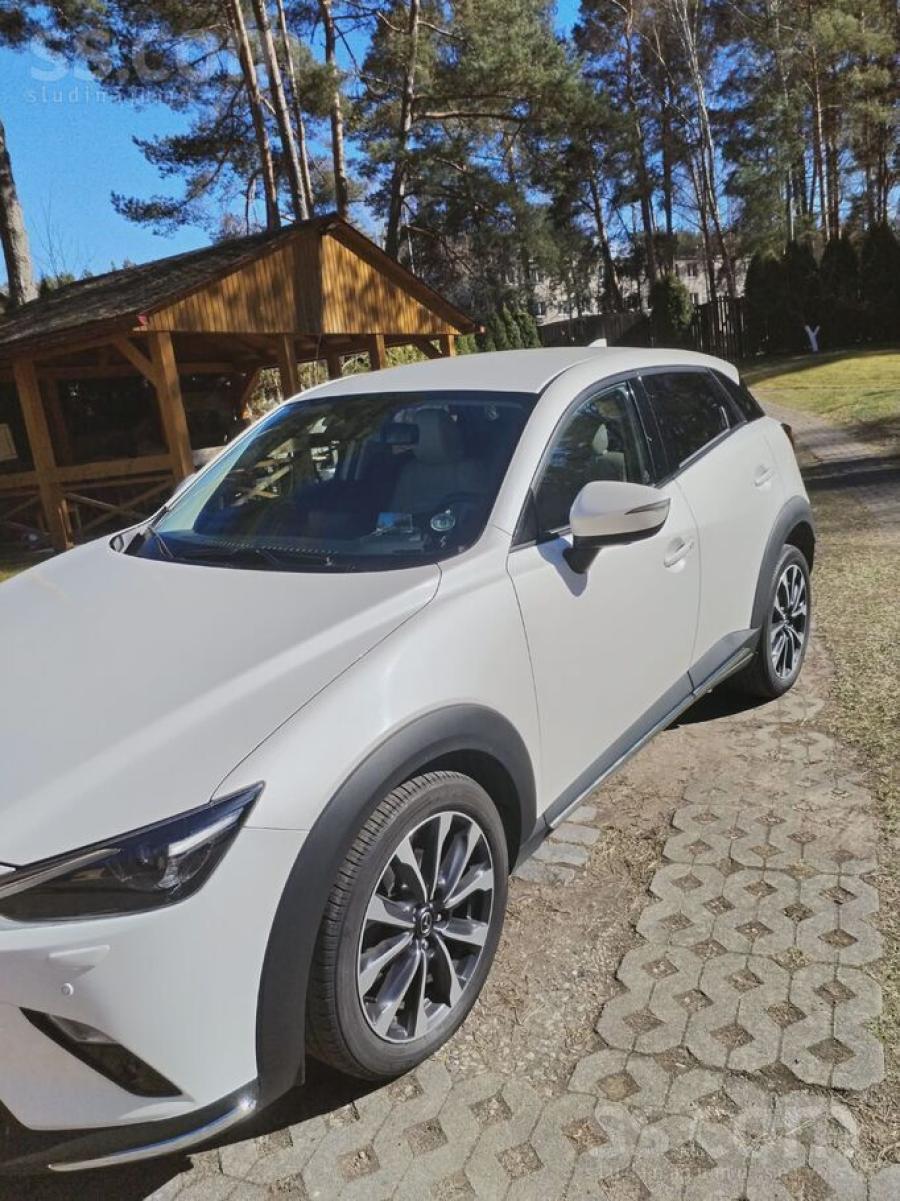 White Mazda CX-3 2021 in Riga, with an engine capacity of 2.00 L and mileage of 64 thousand km for 15000 €, photo 5 on AUTOMOTO.COM.LV