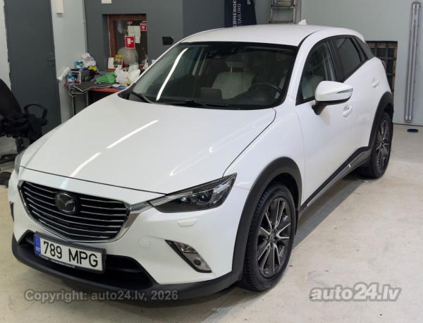 Balts Mazda CX-3 2015 Tallina, ar dzinēja tilpumu 2.00 L un nobraukumu 85 tūkst. km par 13000 €, foto 1 vietnē AUTOMOTO.COM.LV