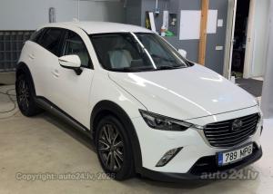 White Mazda CX-3 2015 in Tallinn, with an engine capacity of 2.00 L and mileage of 85 thousand km for 13000 €, photo 2 on AUTOMOTO.COM.LV