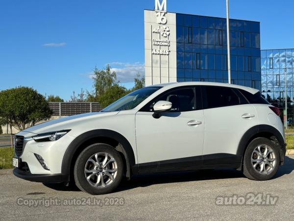 White Mazda CX-3 2015 in Tallinn, with an engine capacity of 2.00 L and mileage of 155 thousand km for 10990 €, photo 3 on AUTOMOTO.COM.LV